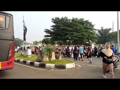 JALAN PAGI STADION PAKAN SARI - YouTube