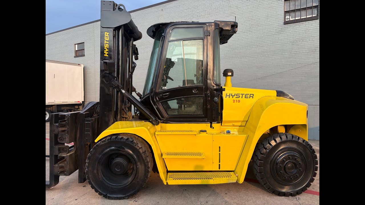 2016 Hyster H210HD Forklift - YouTube