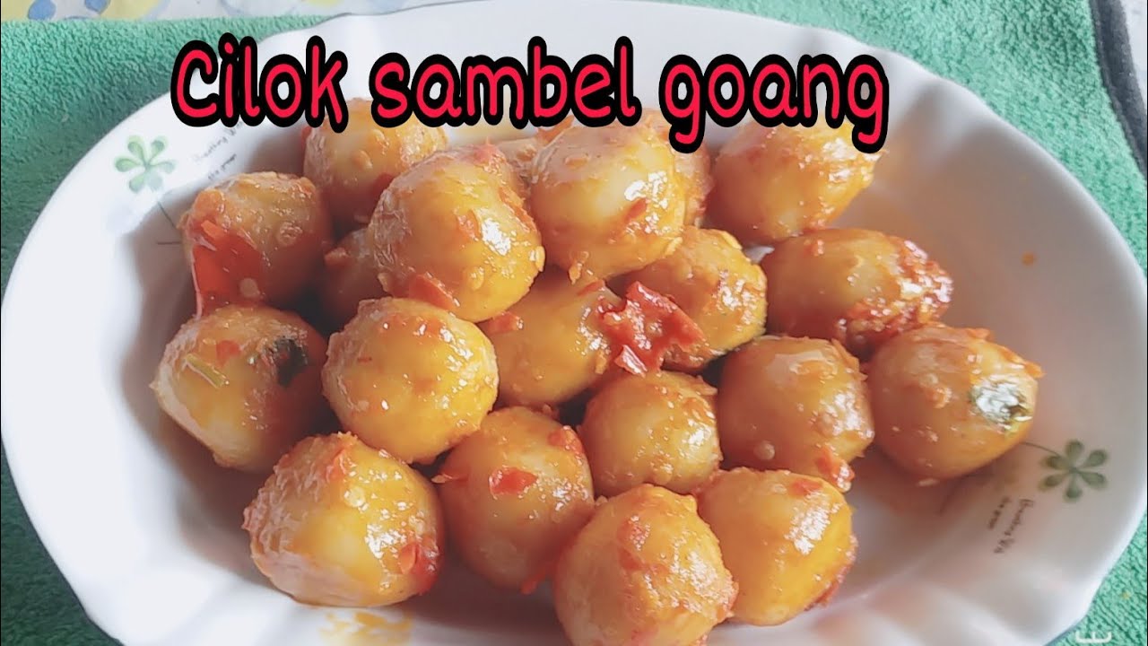 MUKBANG CILOK SAMBEL GOANG PEDESE KOYO OMONGANE TONGGO - YouTube
