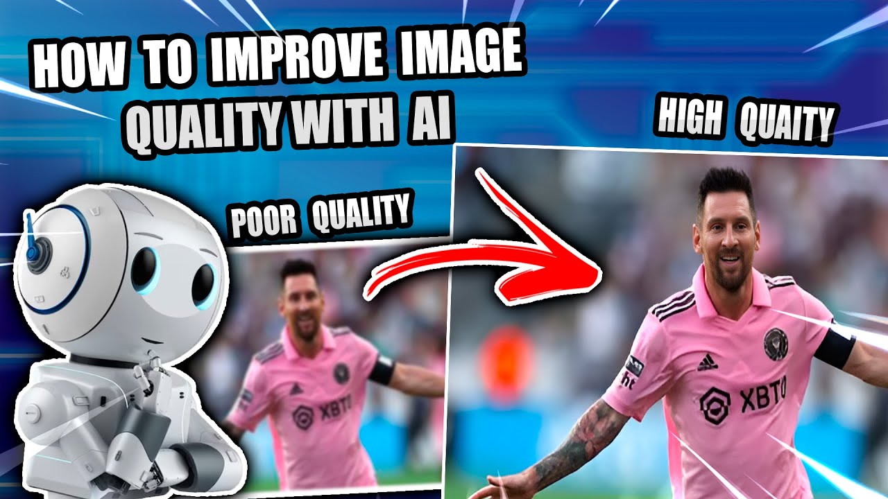 IMPROVE THE QUALITY OF ANY IMAGE WITH AI (FROM 360P TO HD) - YouTube