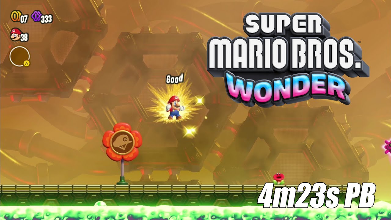 The Final-Final Test Badge Marathon Speedrun PB 4m23s | Super Mario ...