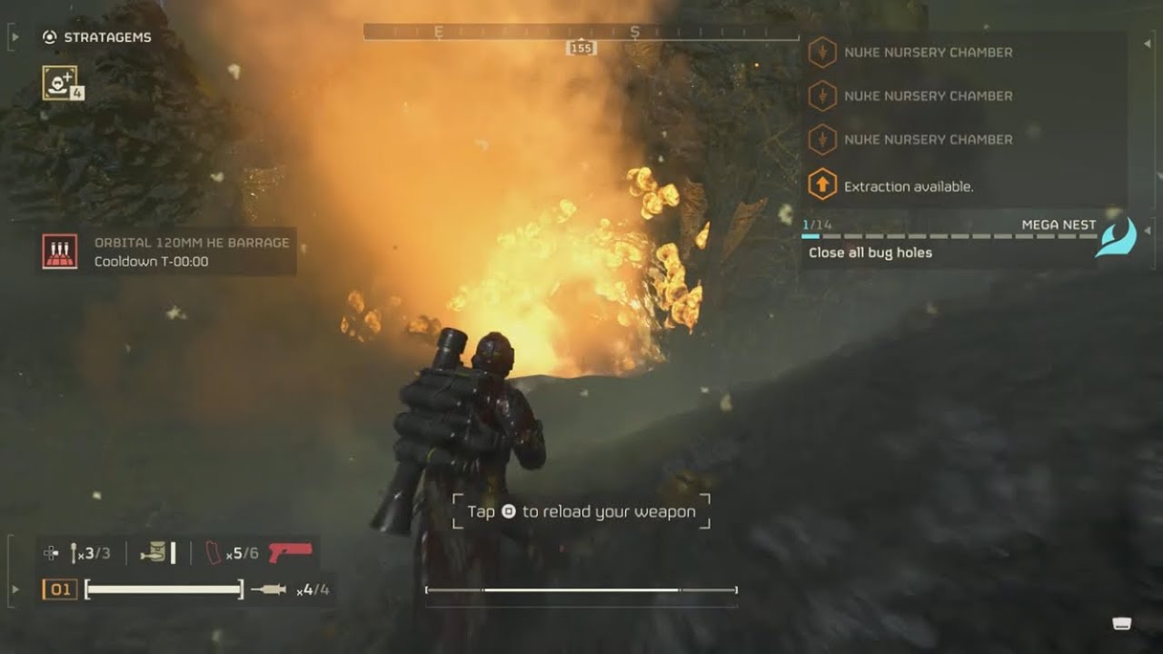 HELLDIVERS 2 Post Update Test vs Termanids. Mega nest is tougher ...