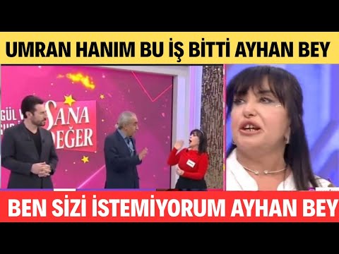 SANA DEĞER ÜMRAN HANİM  AYHAN GERÇEK YÜZÜNÜ GÖSTERDİ BEN KURBAN OLURUM HARUNA BU NERDEYSE ŞOK 