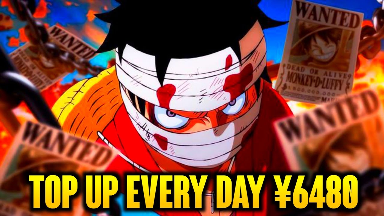 OP: FIVE EMPEROR PRIVATE - TOP UP EVERY DAY ¥6480 , LUFFY NIKA & HERO ...