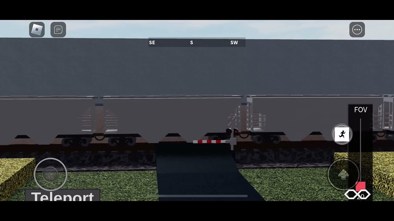 Railfanning UP leading CN grain train with CN sticker unit at a ...