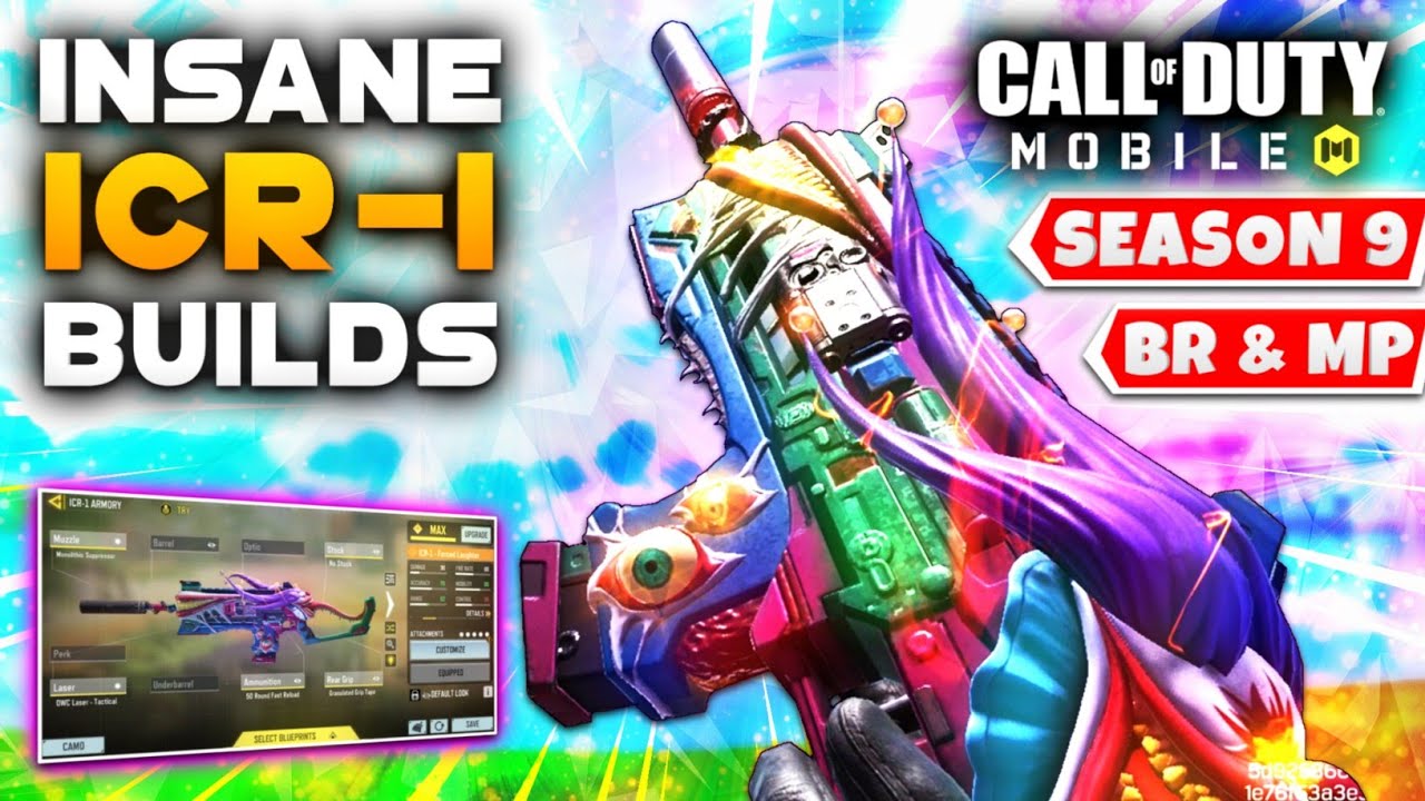 The ICR-1 Kills FASTER Than The M4 | COD Mobile | High Accuracy ICR-1 ...