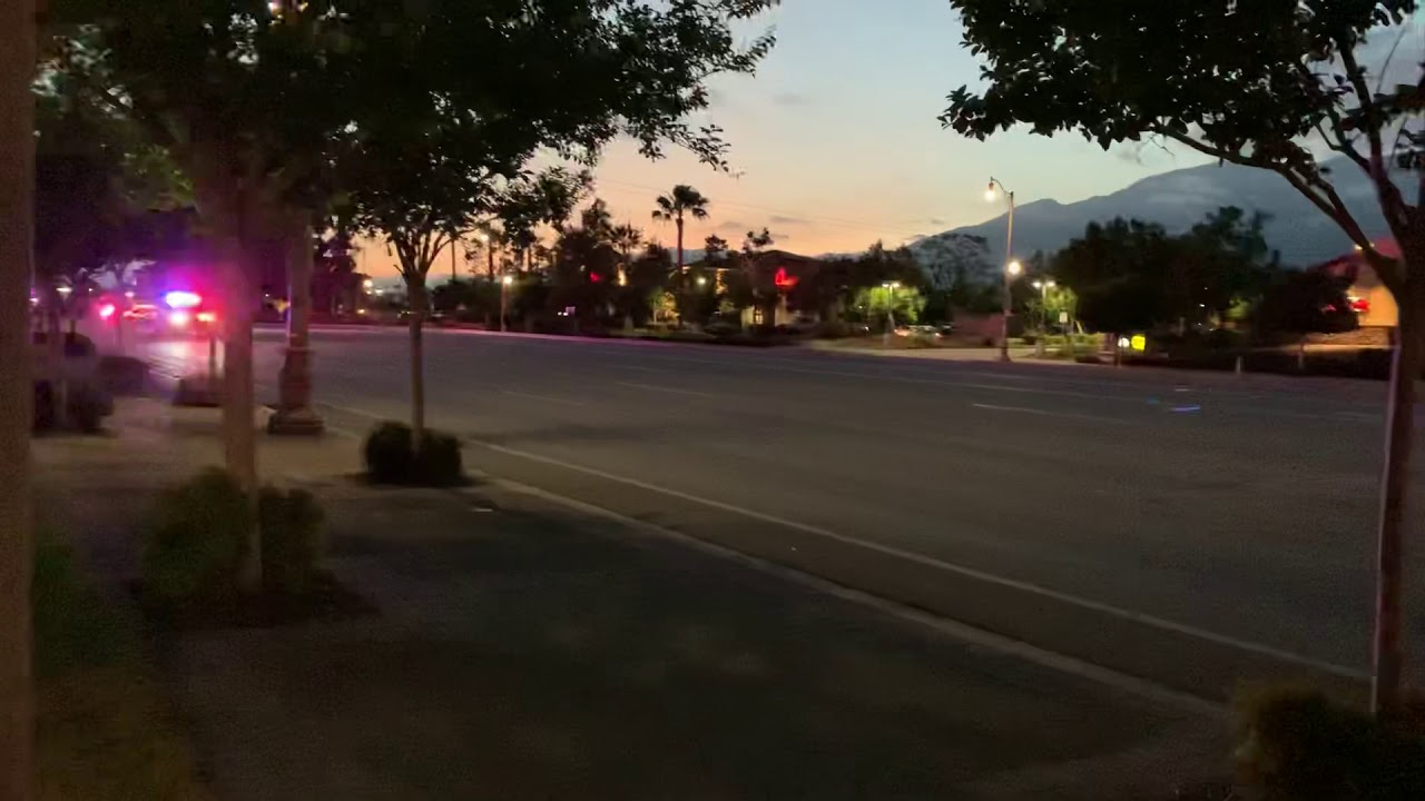 Rancho Cucamonga protest **multiple agency’s respond** - YouTube