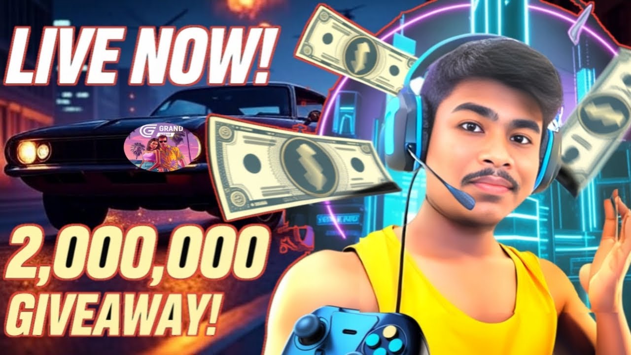 Live Grand Mobile RP Giveaway | GTA Gameplay - YouTube