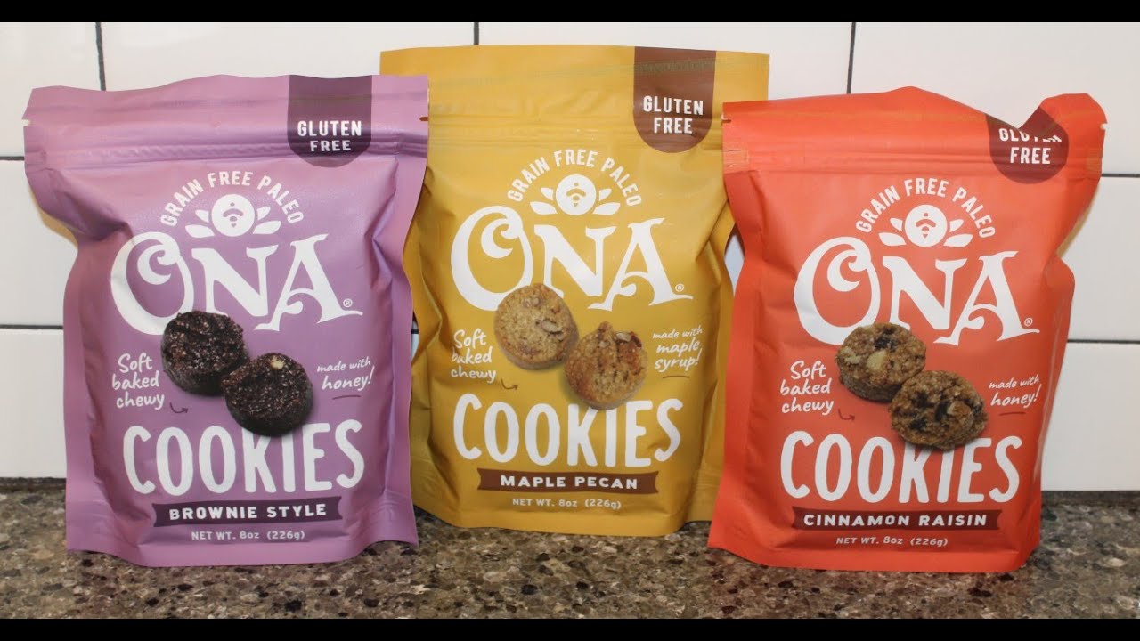 True Primal ONA Cookies: Brownie Style, Maple Pecan & Cinnamon Raisin ...