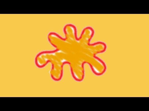 How To Draw Lava - YouTube