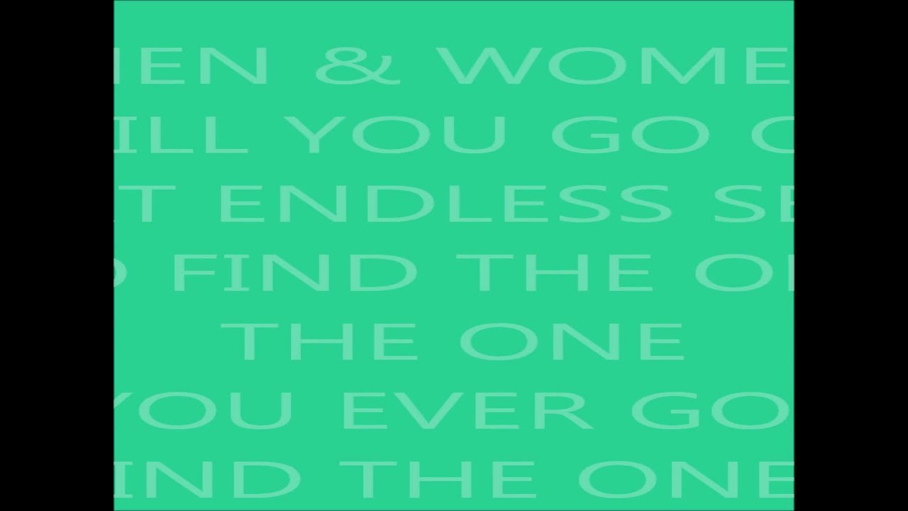 The One- First Date (lyrics) - YouTube