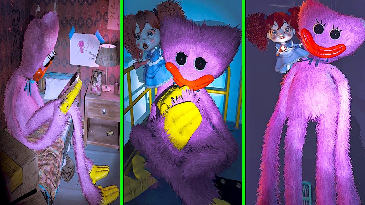 Poppy Playtime: Chapter 3 - All Kissy Missy Scenes (Jumpscare, Death ...