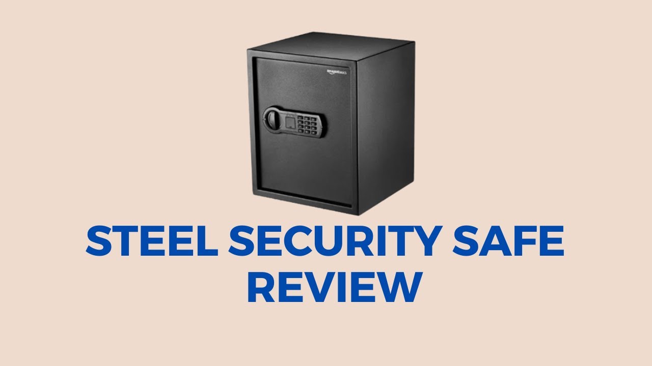 Amazon Basics Home Safe Review - YouTube