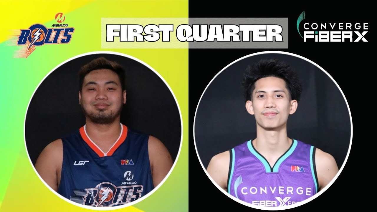 PBA Recap Highlight | GOVERNOR'S CUP Converge vs Meralco 1st Quarter ...