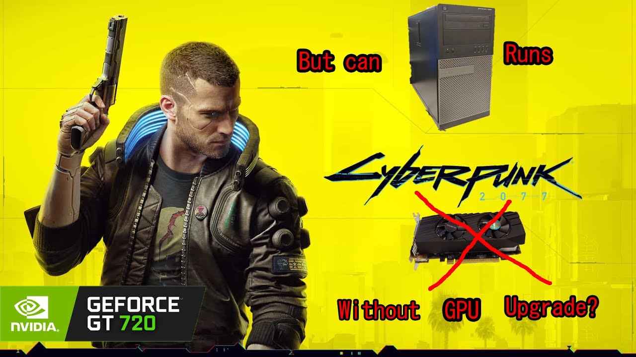 Dell Optiplex 7020 WIth GT 720 vs Cyberpunk 2077, will it run? - YouTube