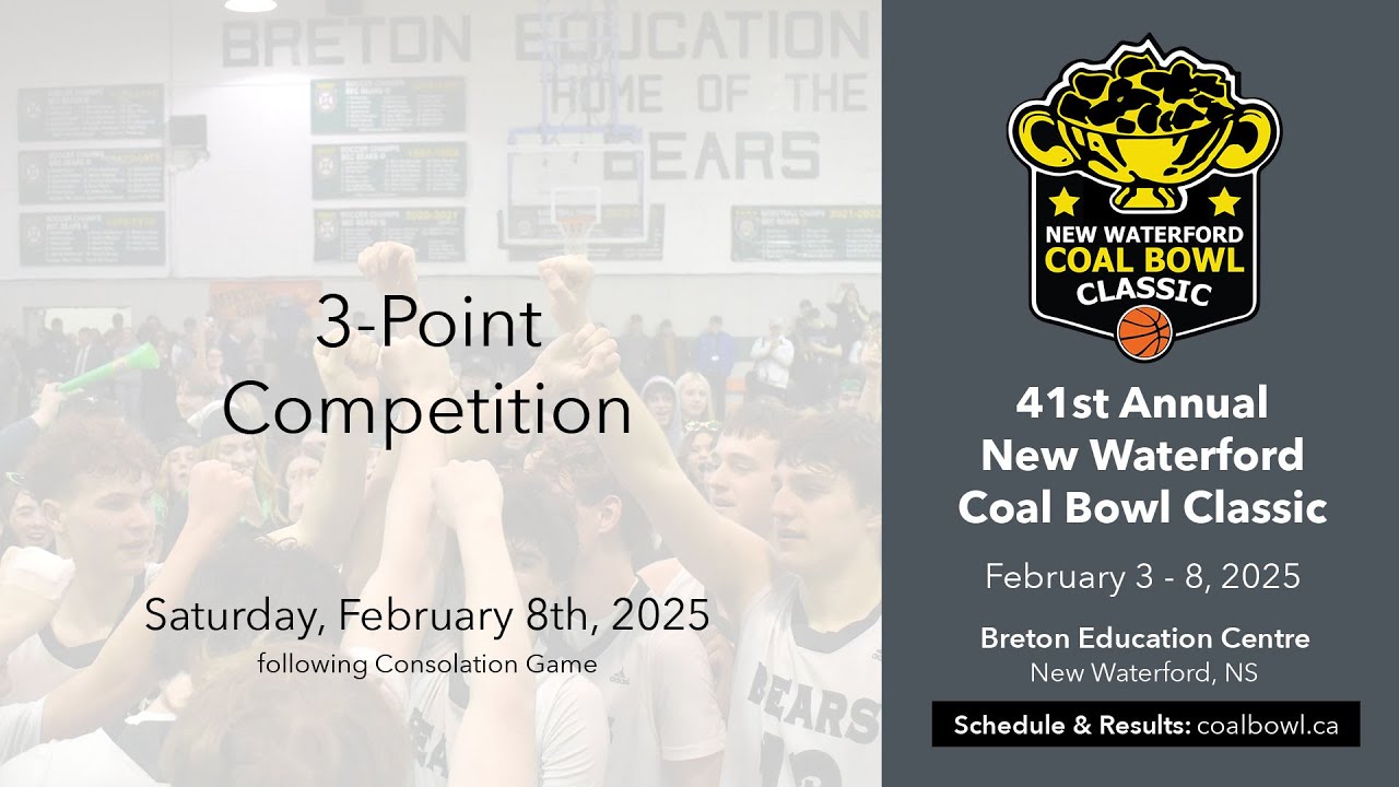 Coal Bowl 2025 3-Point Competition - YouTube
