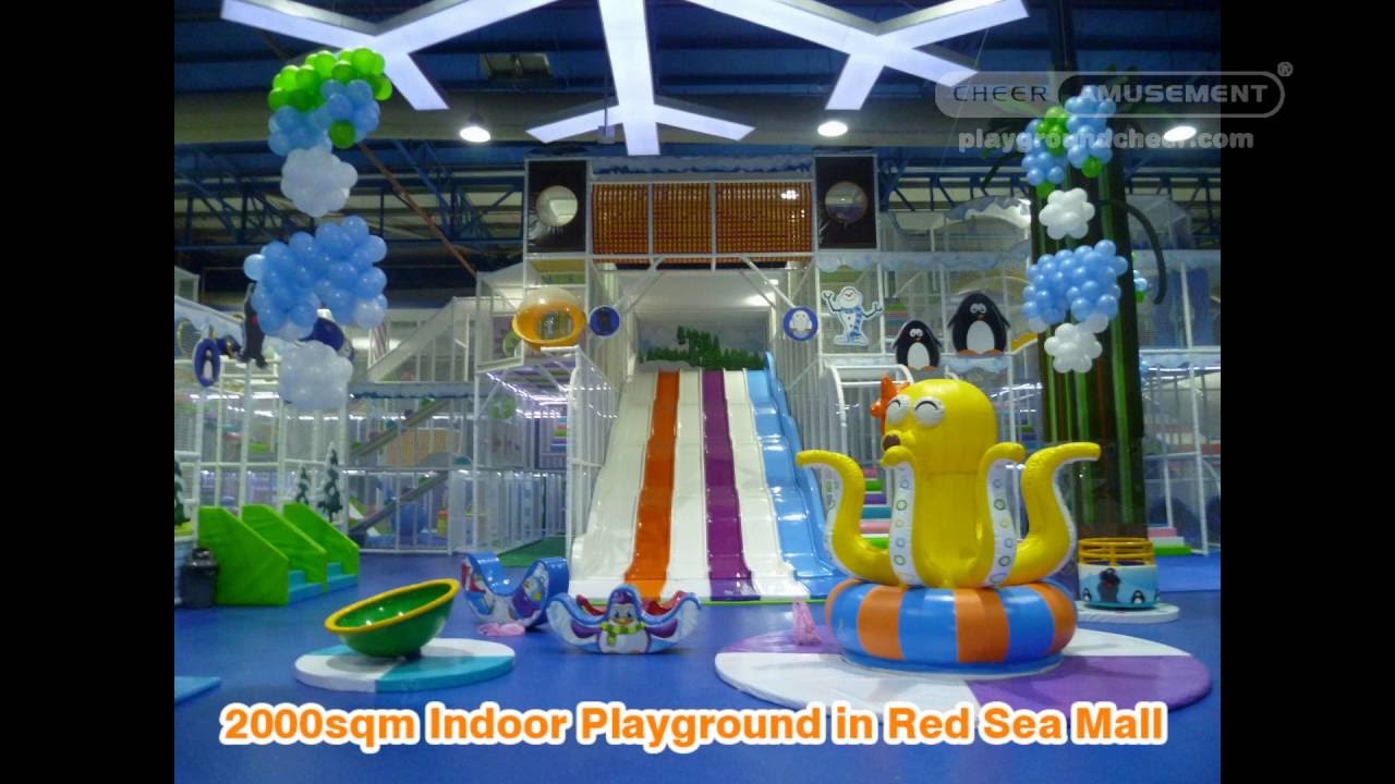 2000sqm Indoor Playground in Red Sea Mall - YouTube
