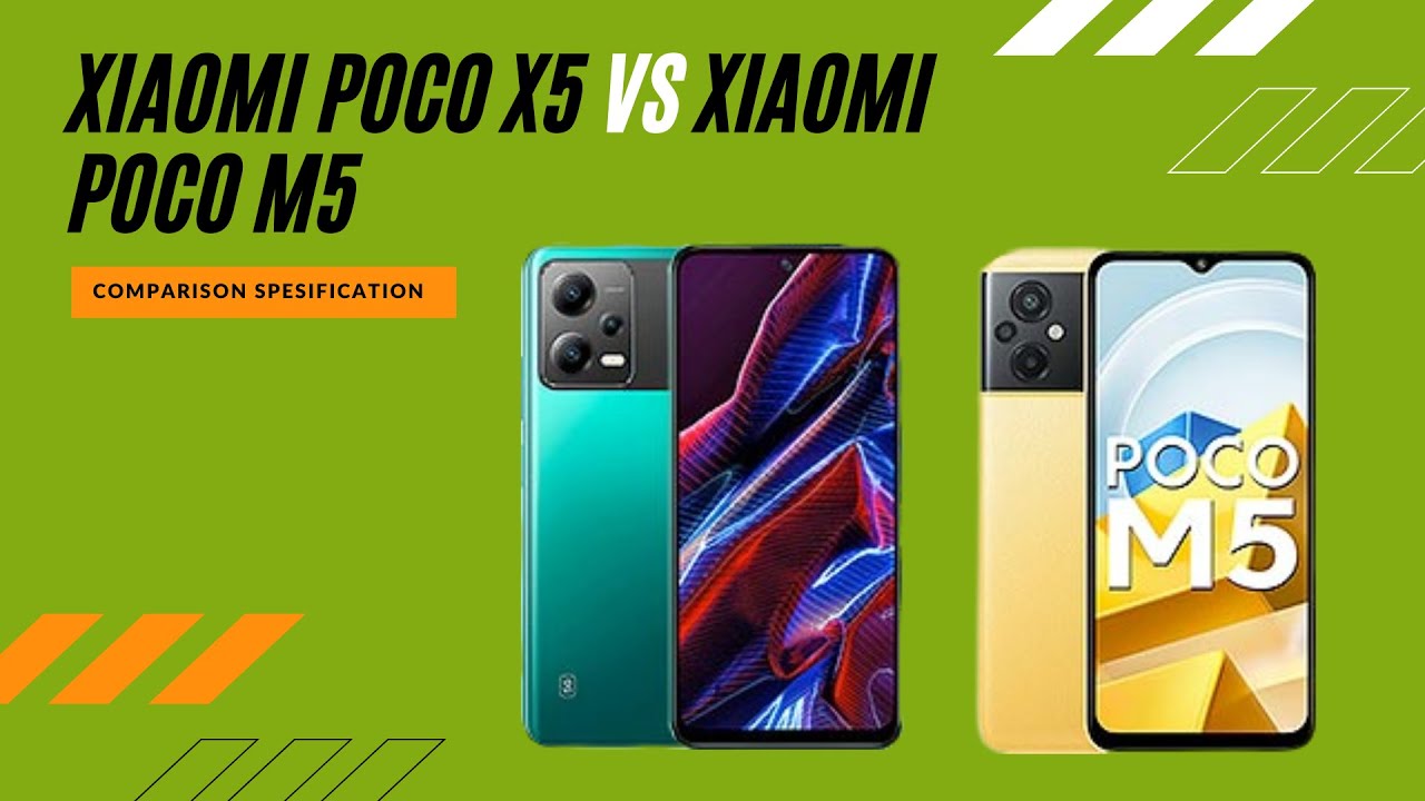 Xiaomi Poco X5 vs Xiaomi Poco M5 FULL COMPARISON - YouTube