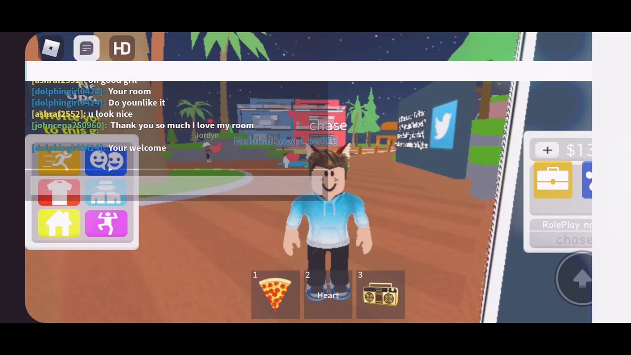 Chase plays Roblox and say hi to rubble - YouTube