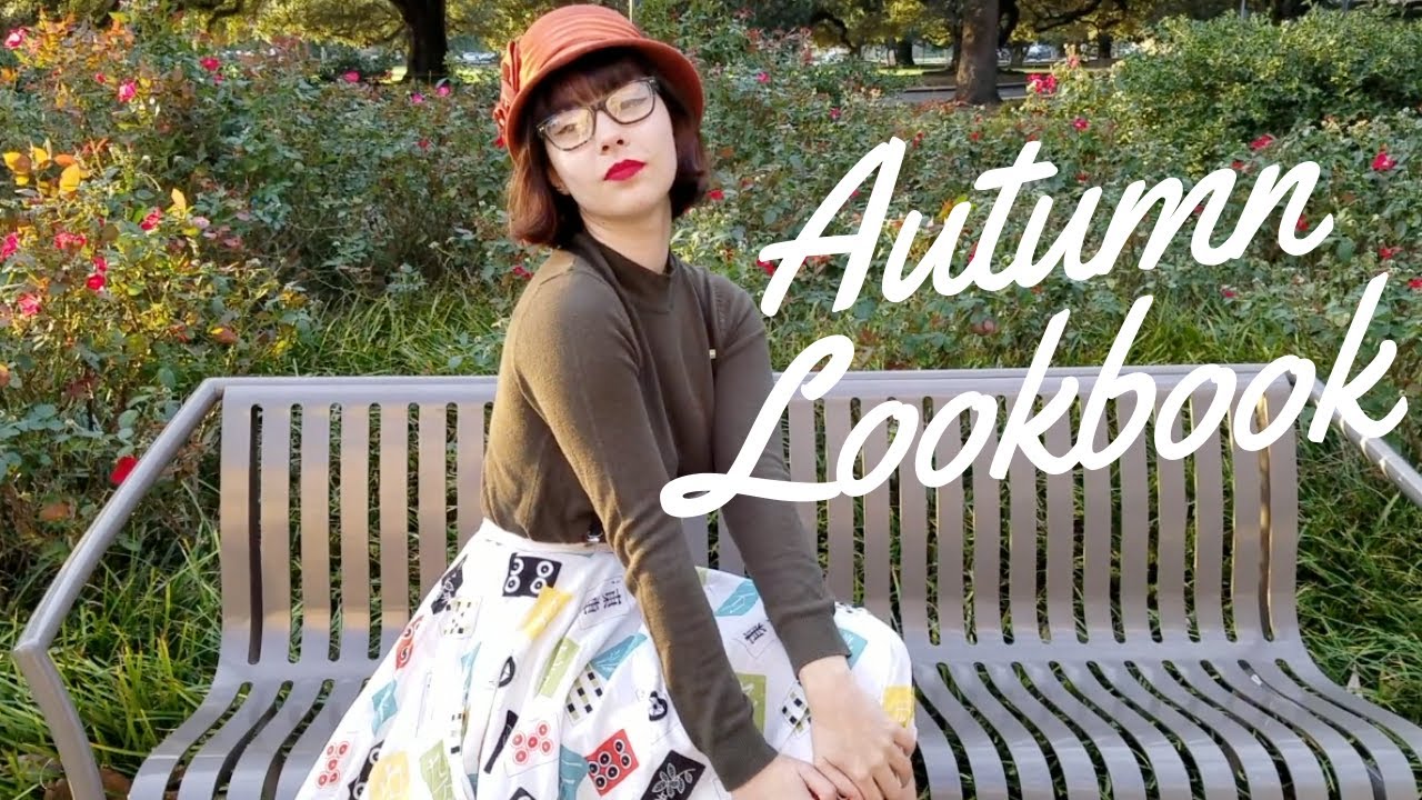 Vintage Style Fall Lookbook - rachel tail - YouTube