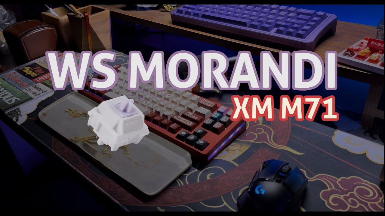 Xinmeng XM M71 | WS Morandi lubed Soundtest | PC Plate | DLKeys - YouTube