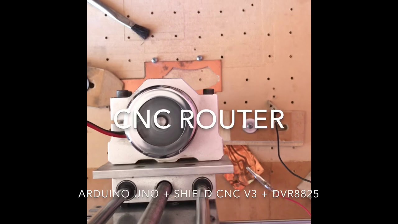 CNC router + GRBL + Candle - YouTube