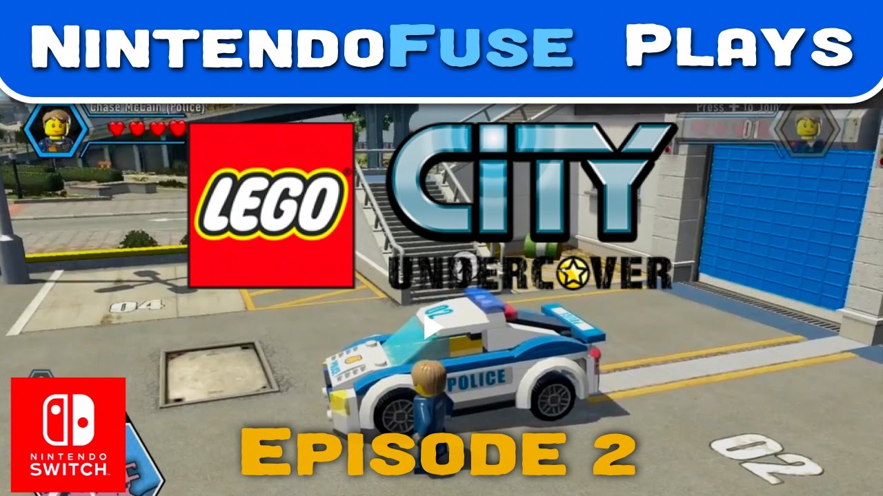 Lego City Undercover - Episode 2: Capturing Clown Bank Robbers - YouTube