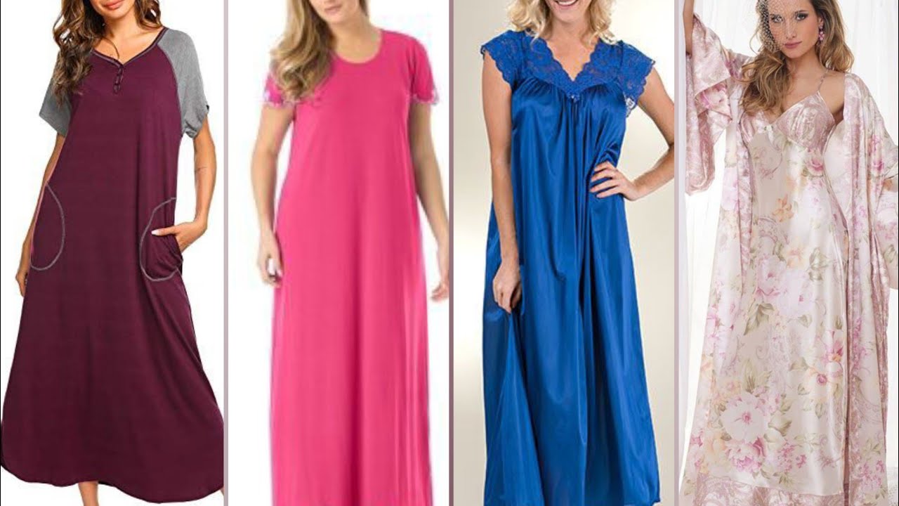 most beautiful designer women comfortable comfortable nighty - YouTube