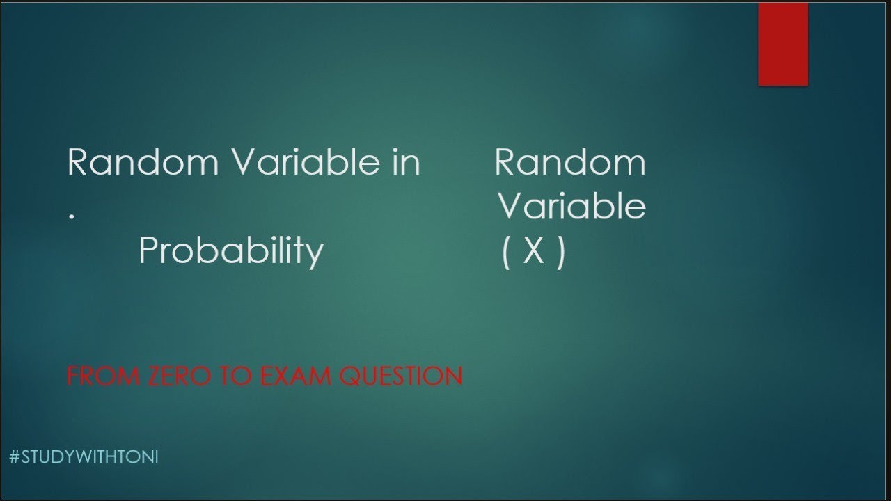 Random Variable || what is Random veriable || Random Veriable Kaya hota ...