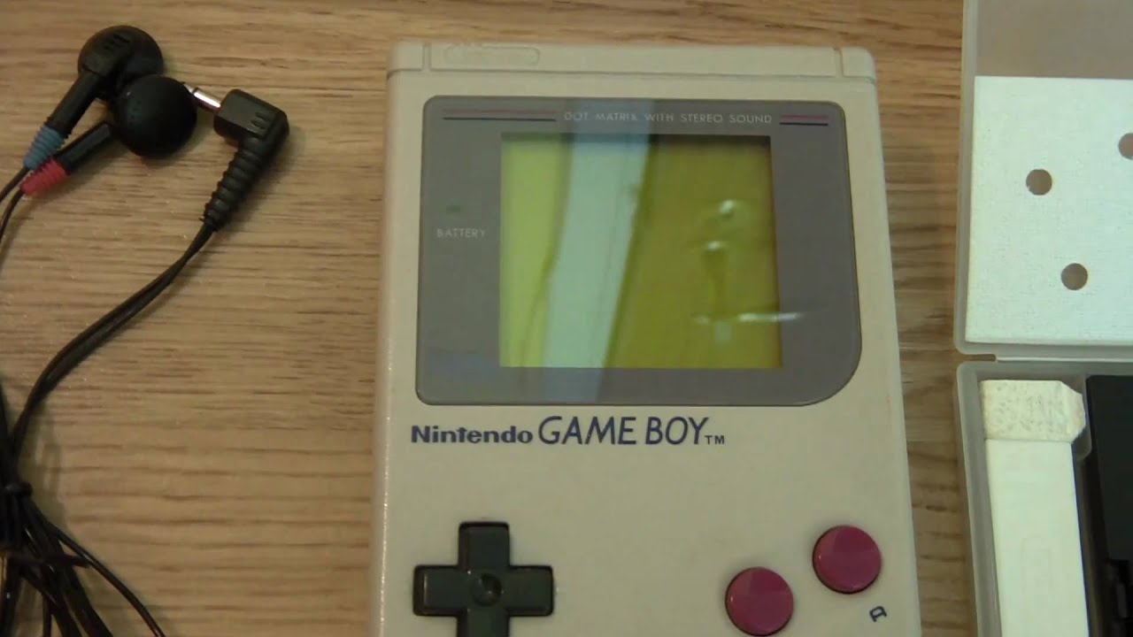Original Game Boy 1989 - Games & More - YouTube