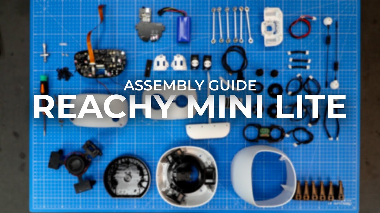 Reachy Mini LITE assembly guide. - YouTube