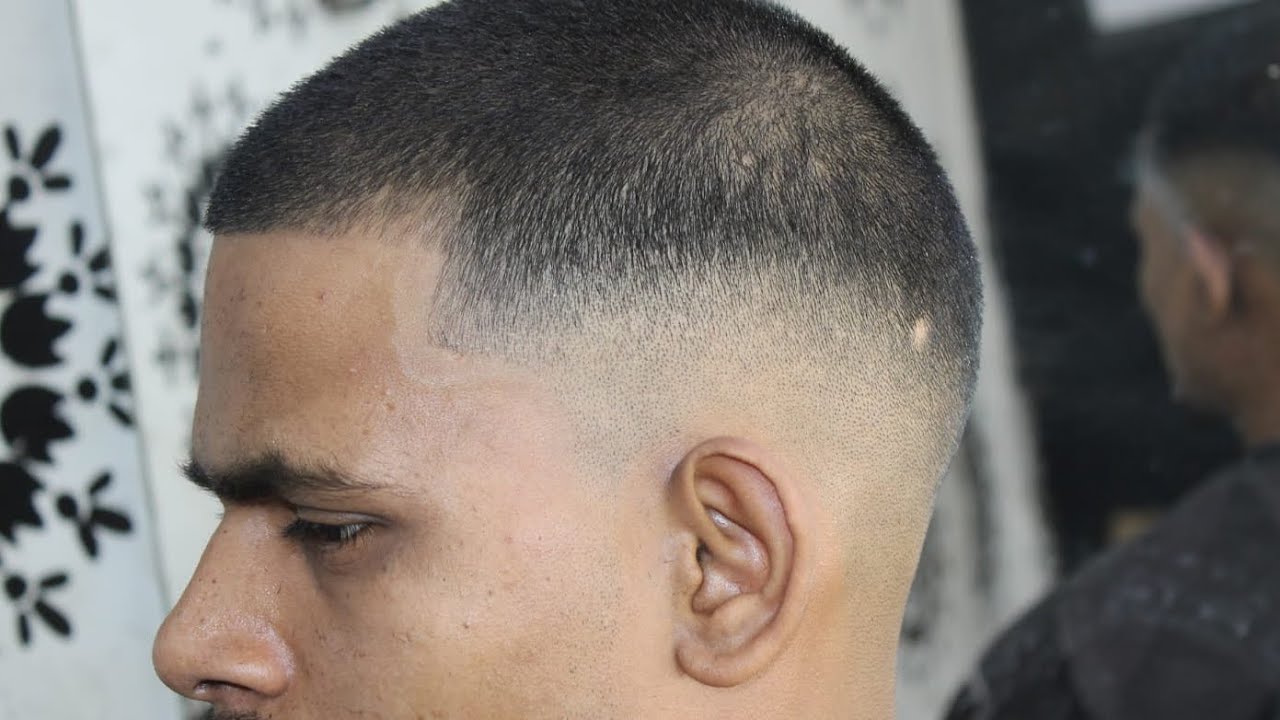 HIGH FADE AND ARMY HAIRCUT in beginner full tutorial video step by step ...
