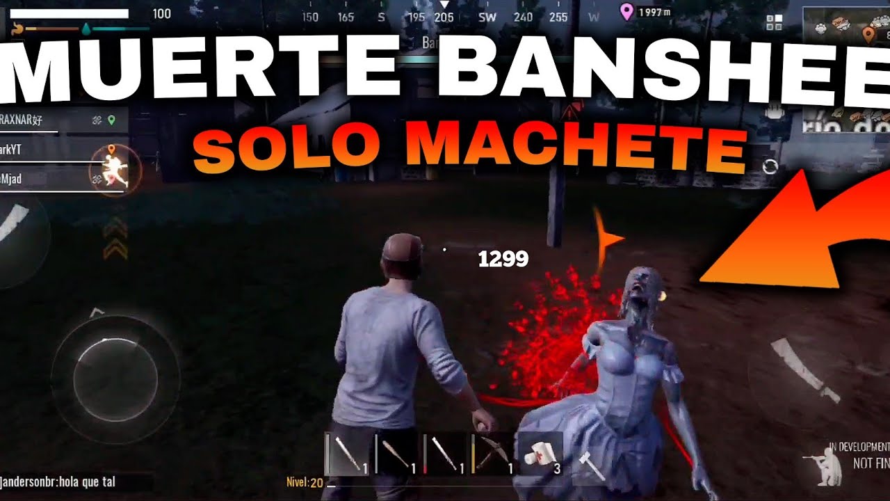 COMO MATAR A LA BANSHEE CON MACHETE EN MISSION EVO - Rust Android # ...