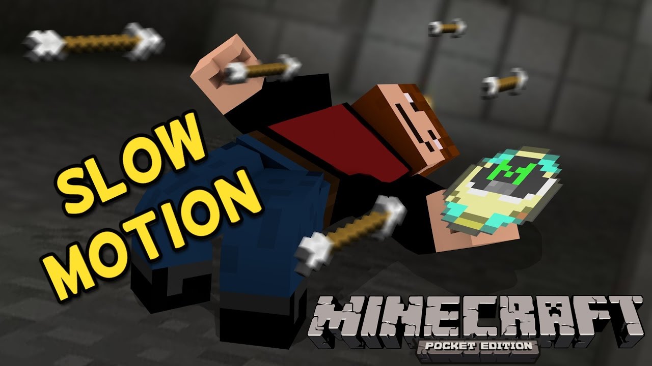 Minecraft Pocket Edition :: Minecraft in Slowmotion - YouTube