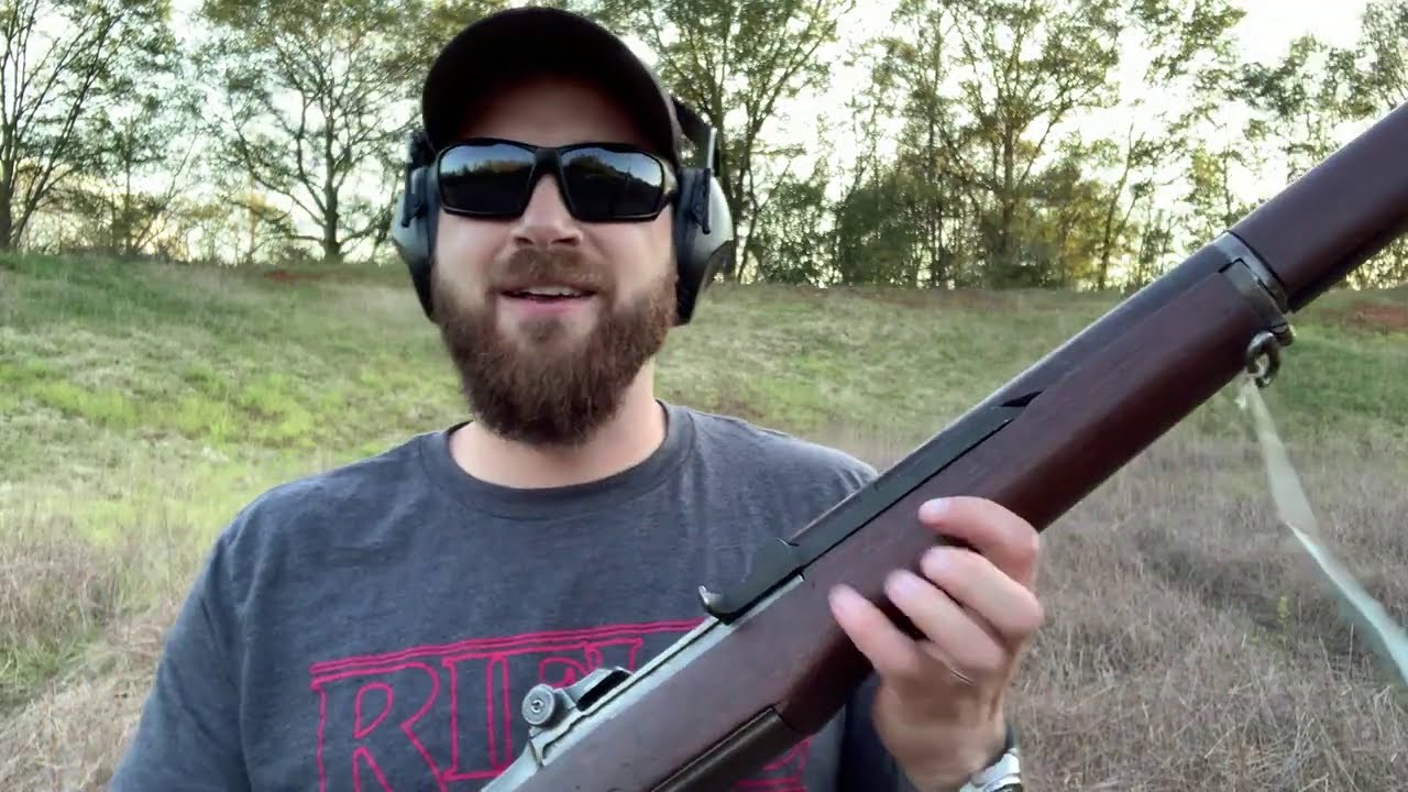 CMP FIELD GRADE M1 GARAND First Shots - YouTube