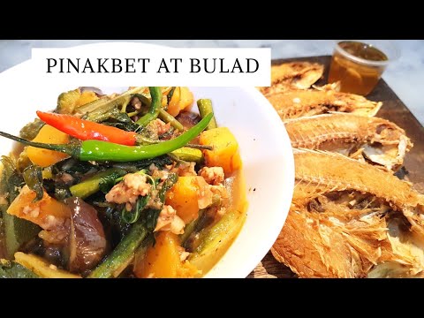 PINAKBET + Bulad (Dried Fish) || Pinoy Favorite || Housewife Cooks ...