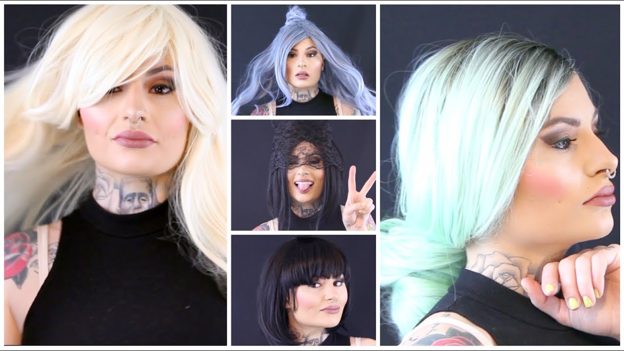 Wig Collection LookBook!! 2016 | Mariah McLean - YouTube