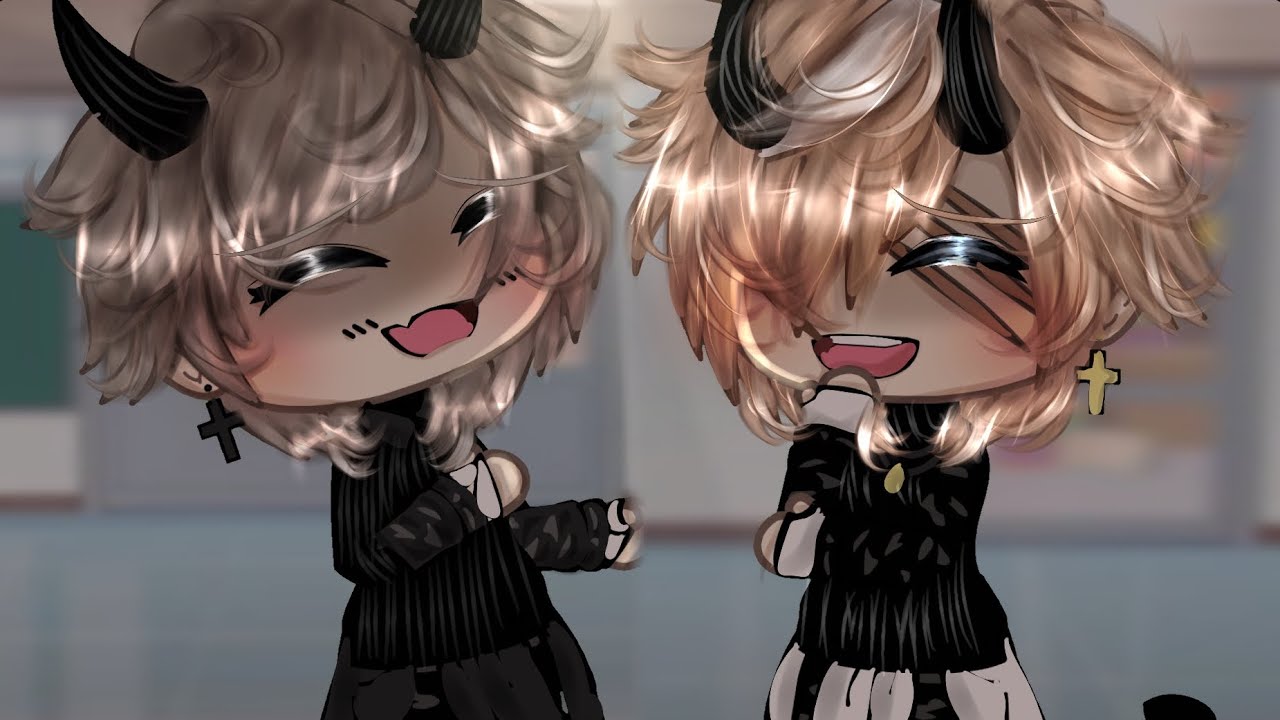 2 evil best friends {} Gacha Meme - YouTube