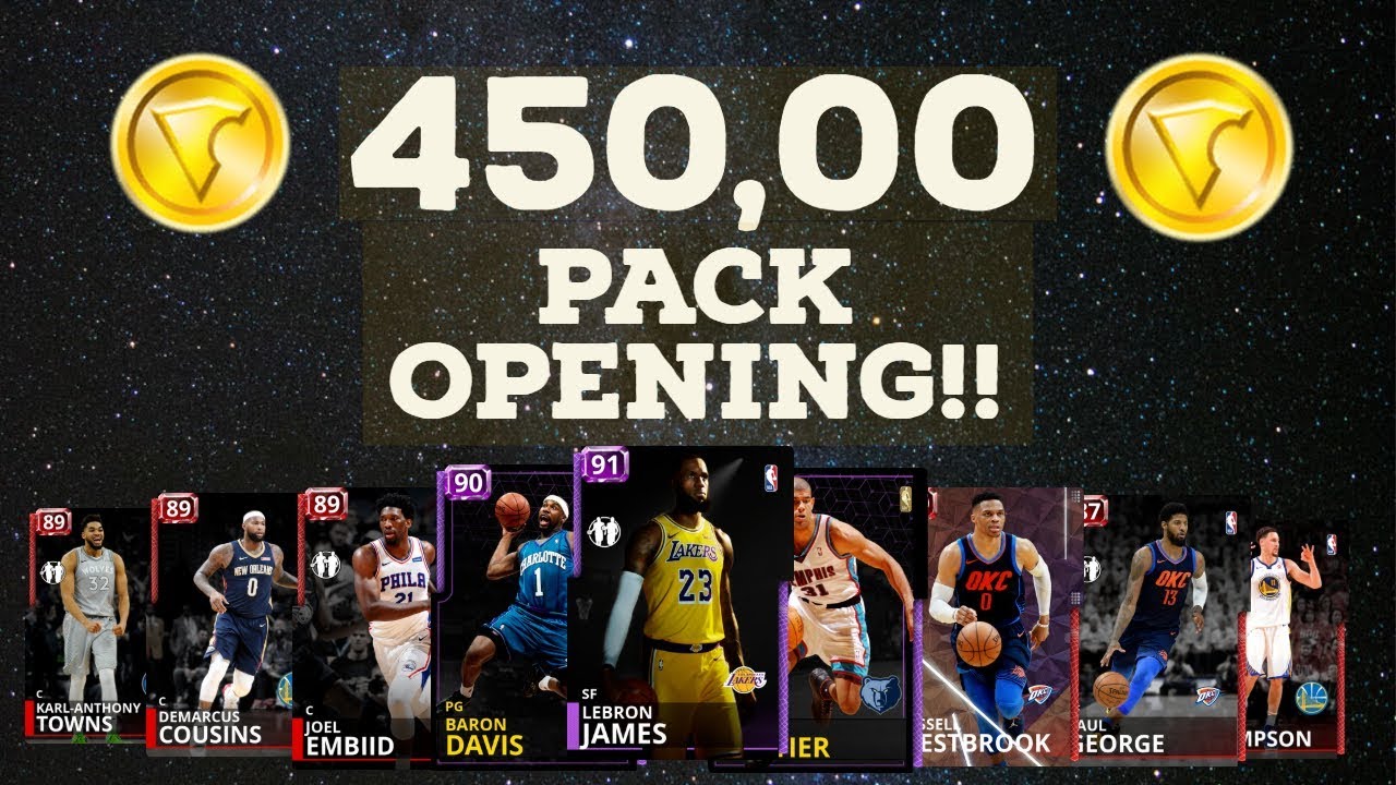 NBA 2K19 PACK OPENING!!! AMAZING PULLS!!!! - YouTube
