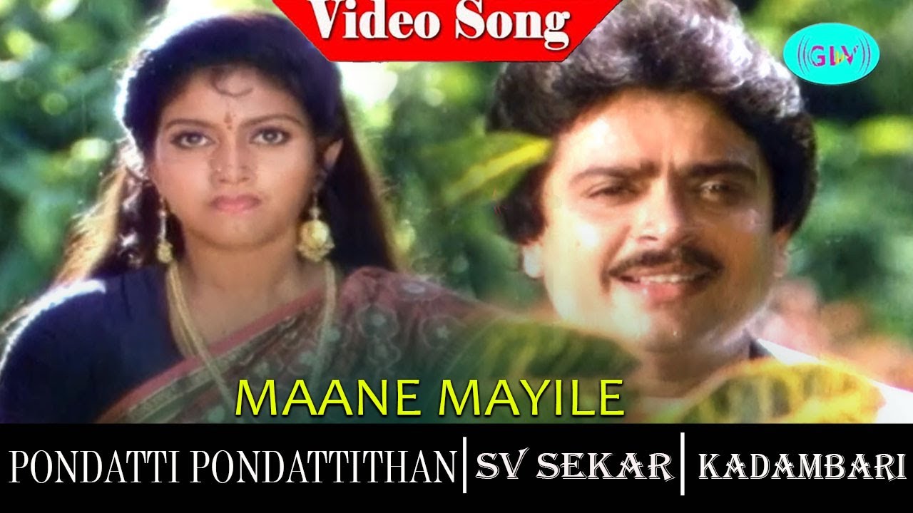 Pondatti Pondattithan movie song | Maane Mayile video song | S. V ...