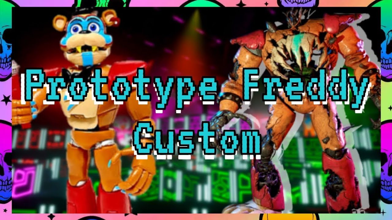 Fnaf bootleg custom Prototype Freddy - YouTube