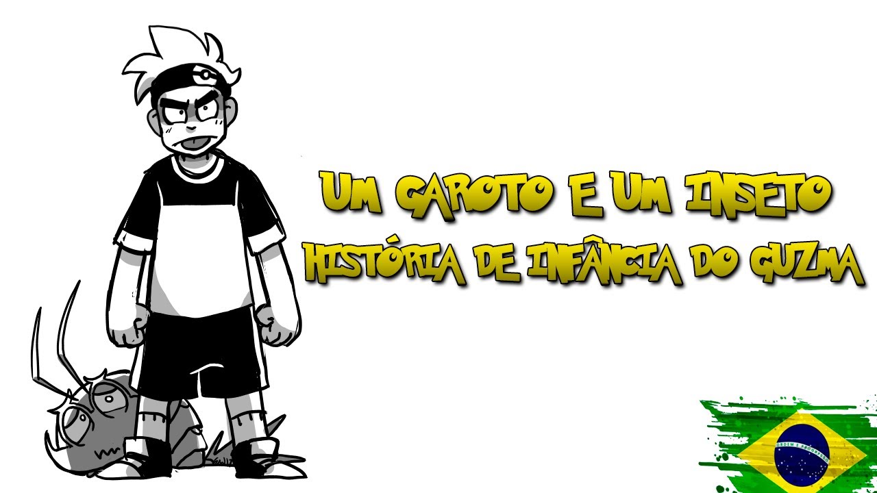 UM GAROTO E UM INSETO (HISTÓRIA DE INFÂNCIA DO GUZMA) | Pokémon Comic ...