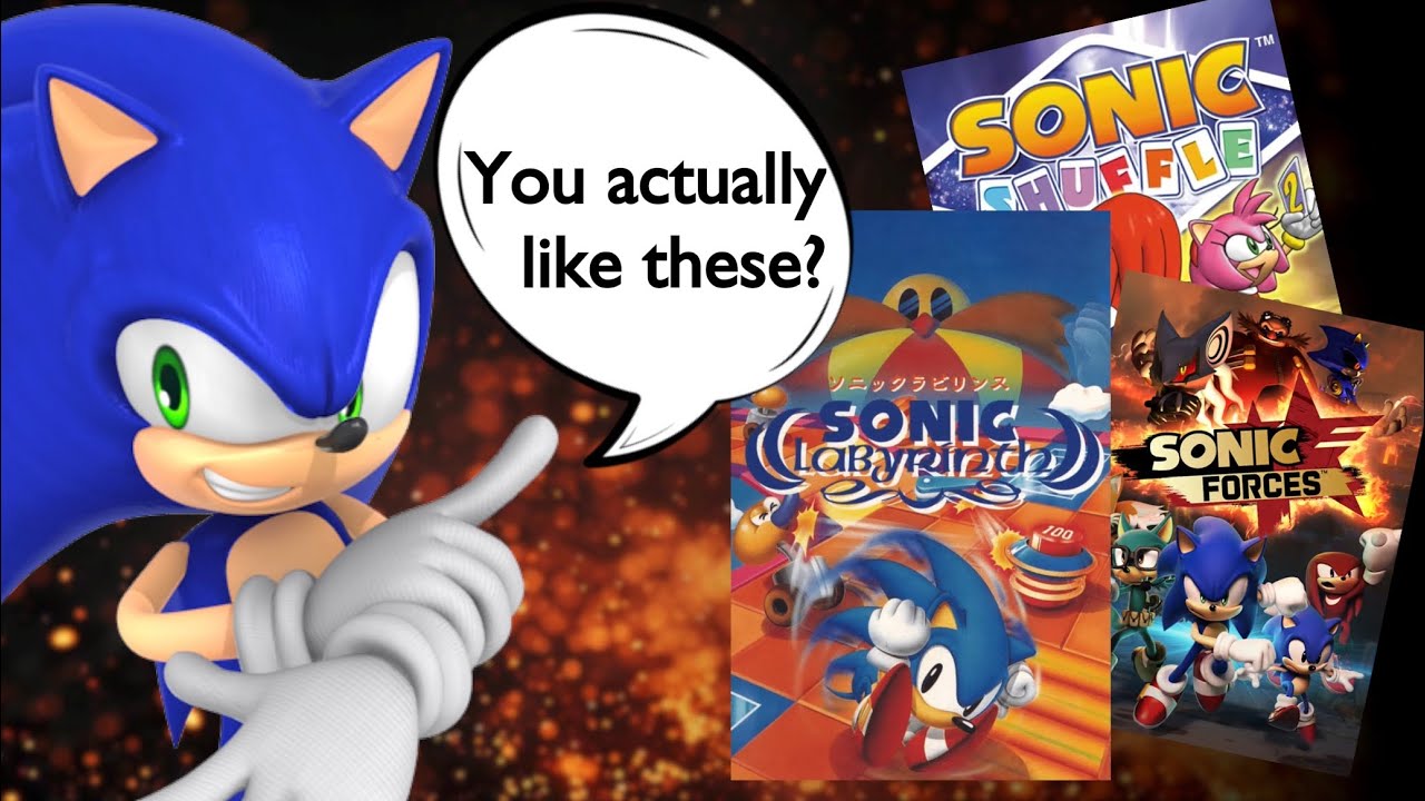 The 5 ‘Bad’ Sonic Games That I’ll Defend Forever - YouTube