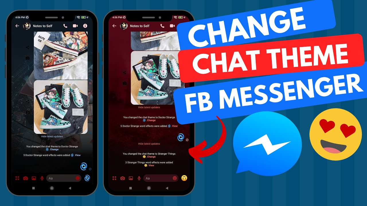 How to Change Chat Theme in Facebook Messenger [Computer & Mobile ...