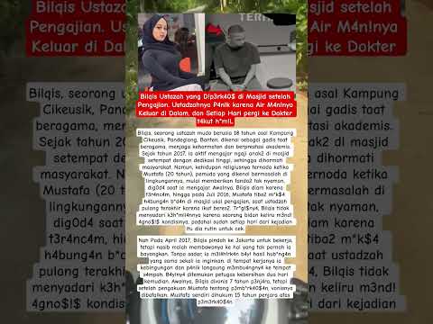 Kisah Seorang Ustazah yg di p3rk*$4 di masjid setelah pengajian