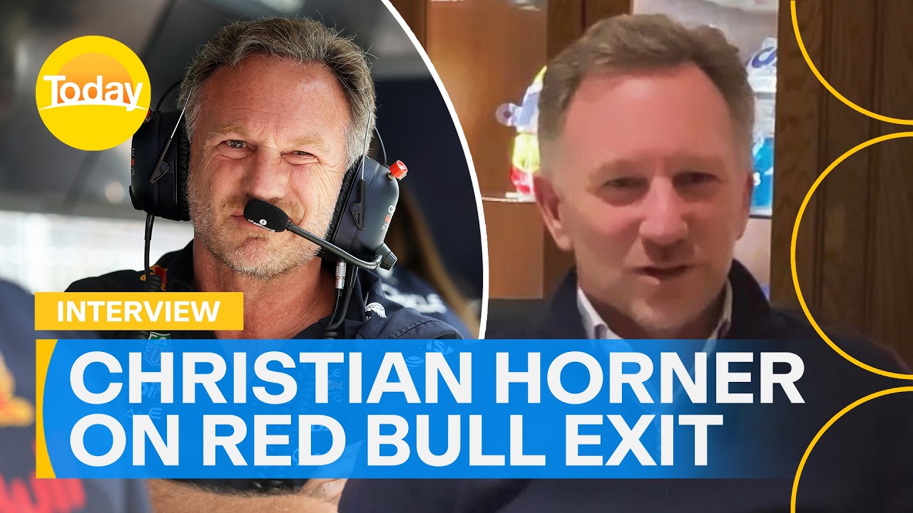 Christian Horner speaks on his exit from Red Bull | Today Show ...