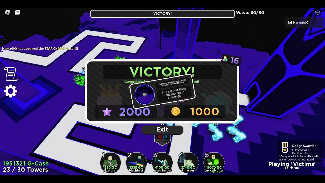 [Geometry Defense] Solo Xeno's Realm Victory - YouTube