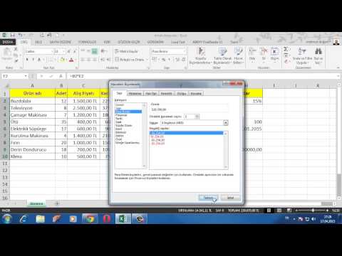 EXCEL #10-Excel doktoru-Giriş sekmesi-Sayı grubu