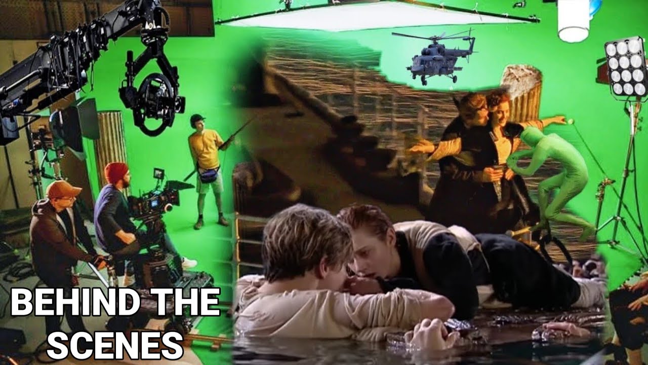 Titanic (1997) Behind the Scenes - Titanic Making Video || Leonardo ...