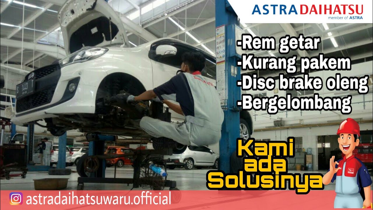 Rematching Disc Brake || ASTRA DAIHATSU WARU - YouTube